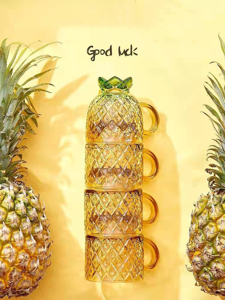 Pineapple stack cups – Threelivesarts